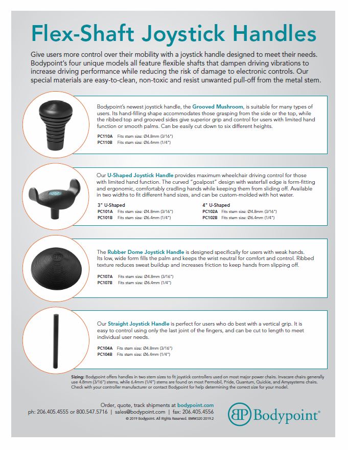 U-shaped Joystick Handle