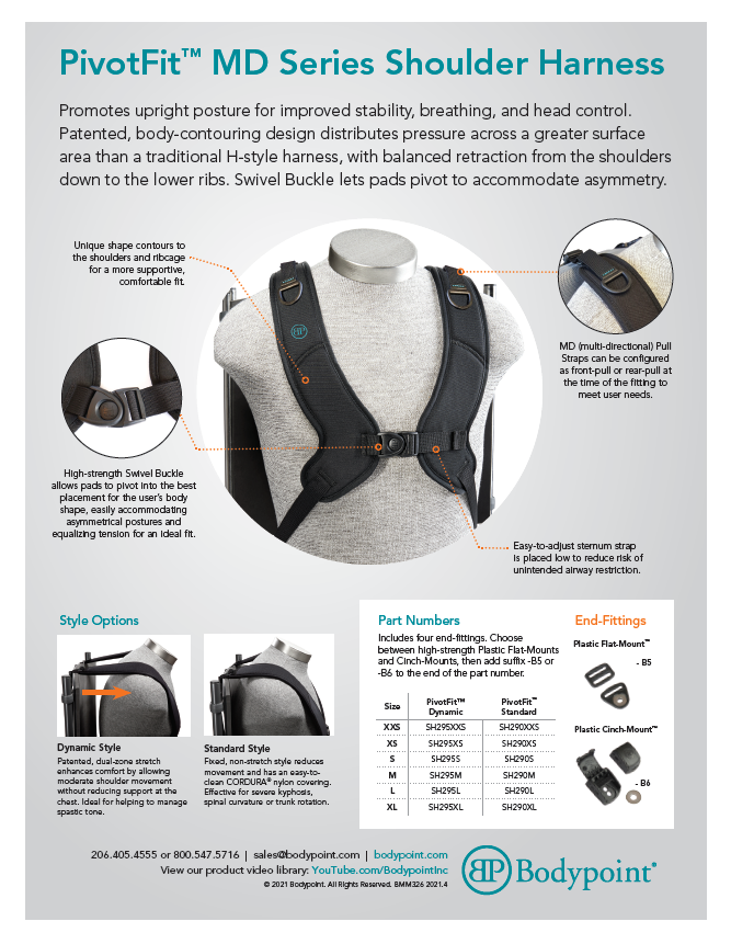 PivotFit™ Shoulder Harness